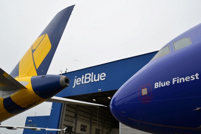 Photos: JetBlue Unveils Latest Special Livery Honoring the NYPD: 'Blue ...