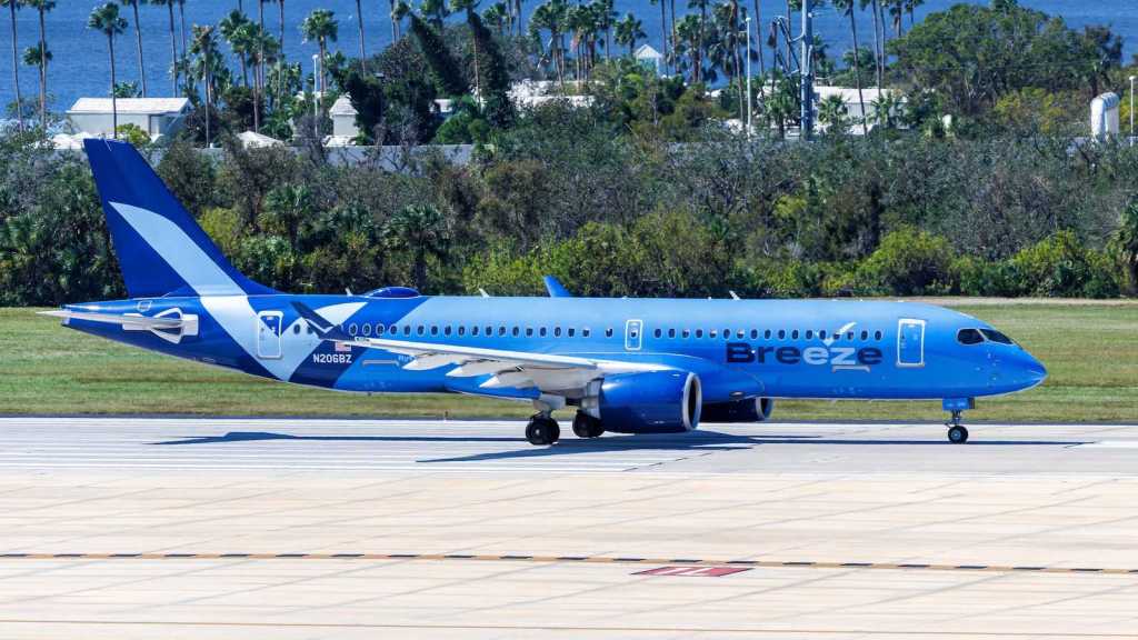 Breeze Adds 11 Routes, Including New Caribbean Destination