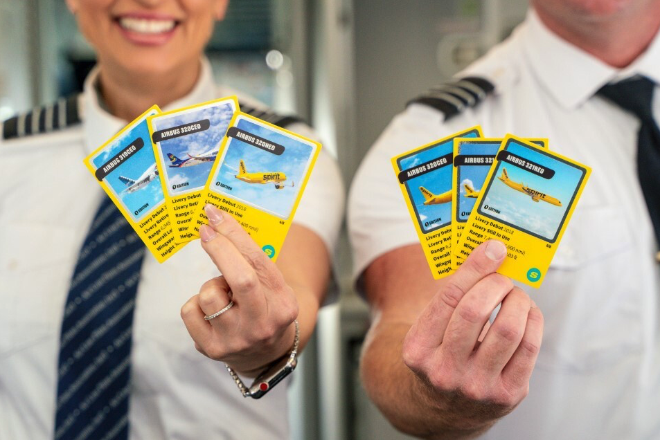 Spirit Introduces Trading Cards | AirlineGeeks.com